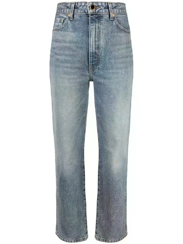 Khaite Abigail Straight-leg Jeans