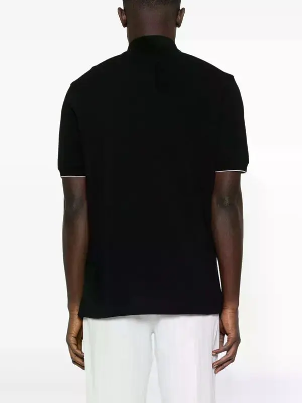 Brunello Cucinelli Cotton Polo Shirt - Black