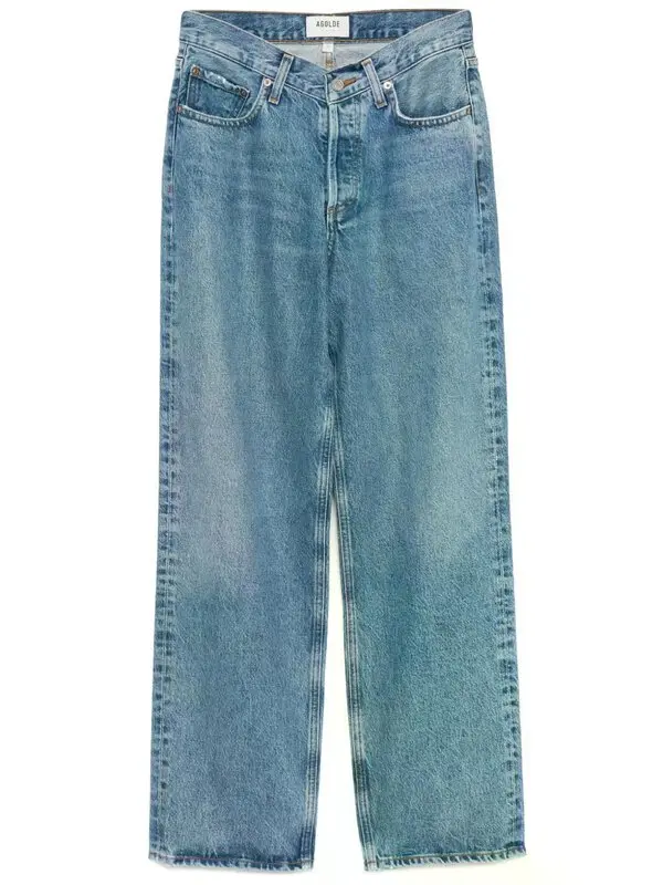 AGOLDE V Front Straight Leg Jeans