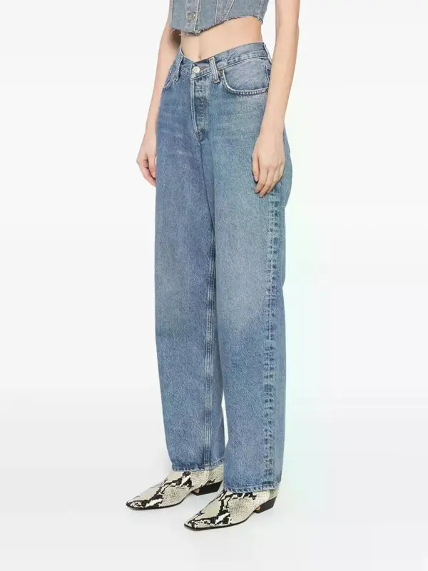 AGOLDE V Front Straight Leg Jeans