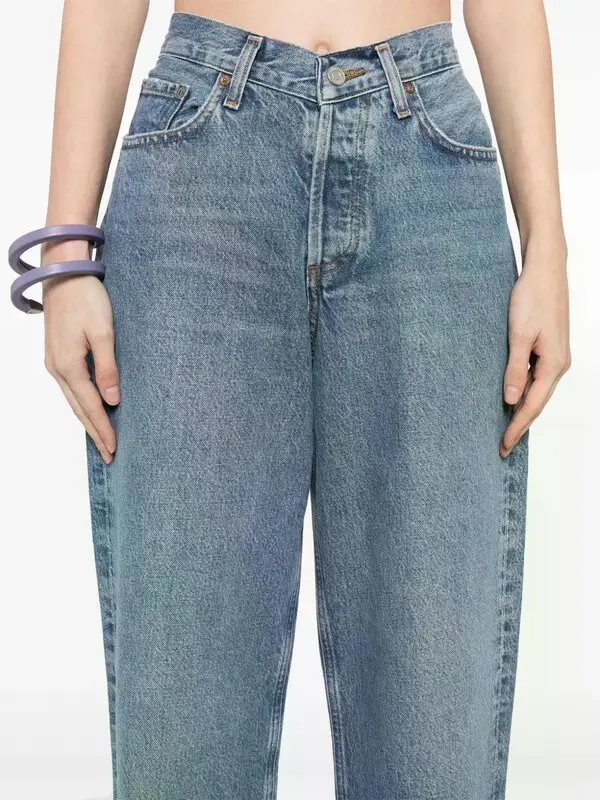 AGOLDE V Front Straight Leg Jeans