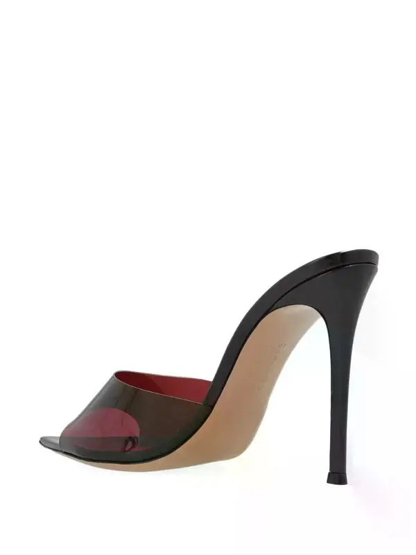 GIANVITO ROSSI 100mm Leather Heeled Mules