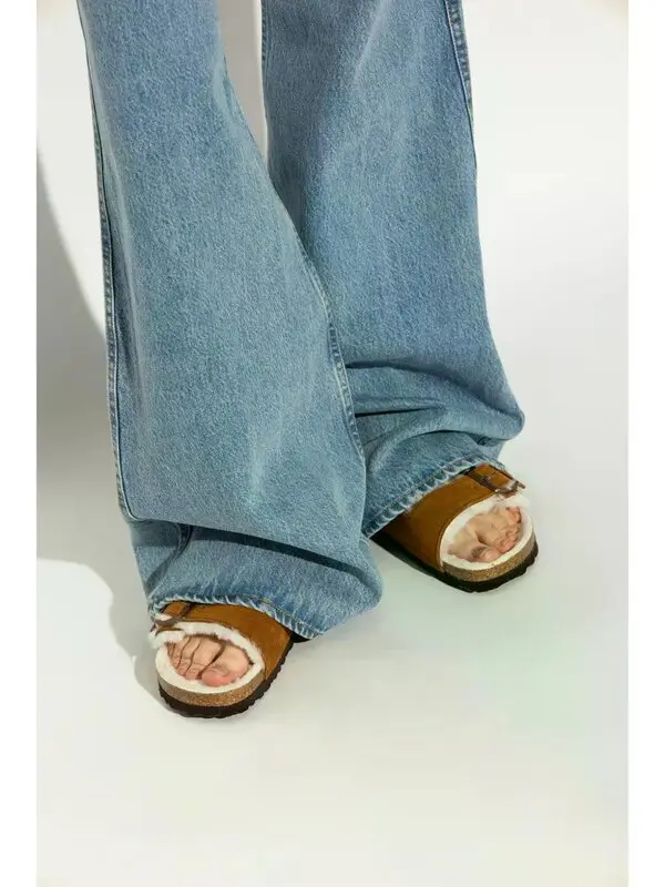 BIRKENSTOCK Milano Buckled Suede Sandals