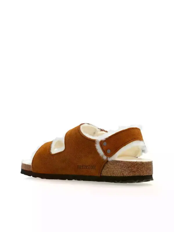 BIRKENSTOCK Milano Buckled Suede Sandals