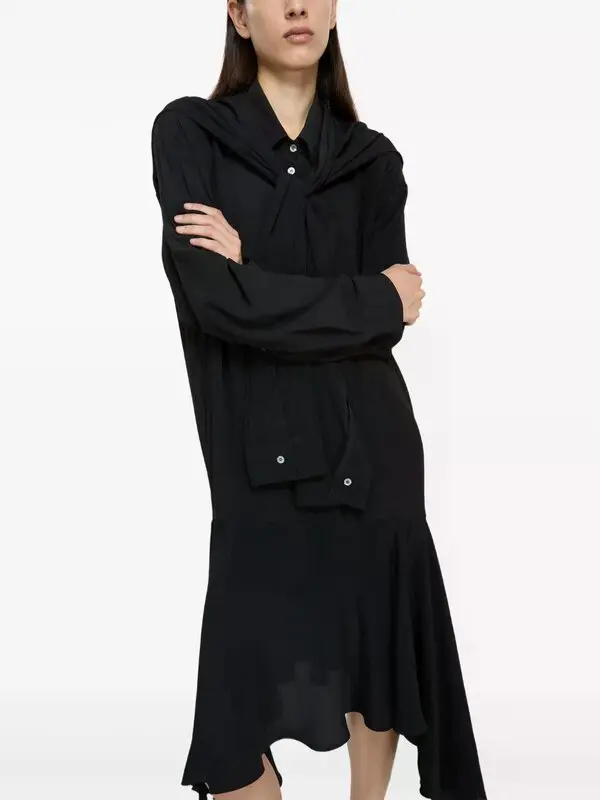 Acne Studios Layered Midi Dress