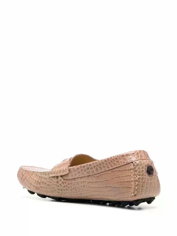 Philipp Plein Leather Moccasins