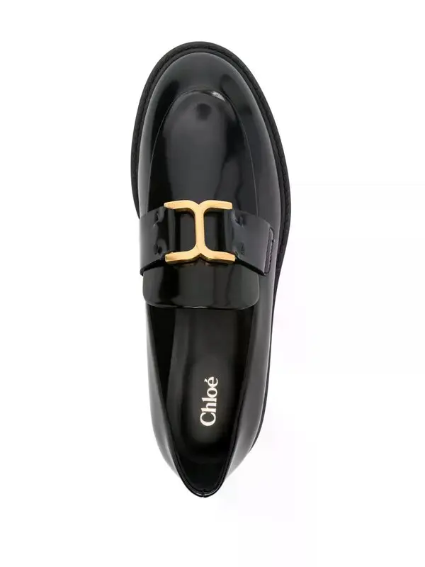 Chloé Marcie Leather Loafers