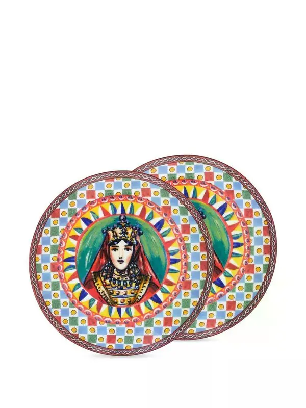 Dolce & Gabbana Porcelain Bread Plates
