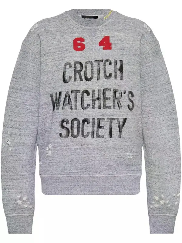 Dsquared2 Printed Sweatshirt - Grey