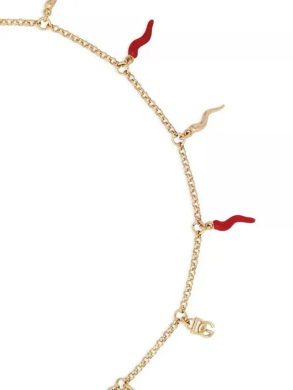 Dolce & Gabbana Horn-charm Necklace