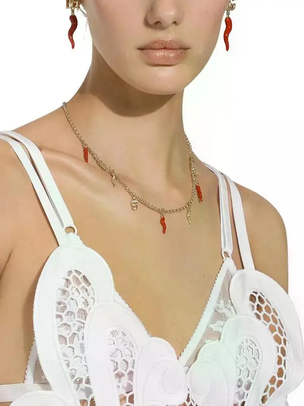 Dolce & Gabbana Horn-charm Necklace