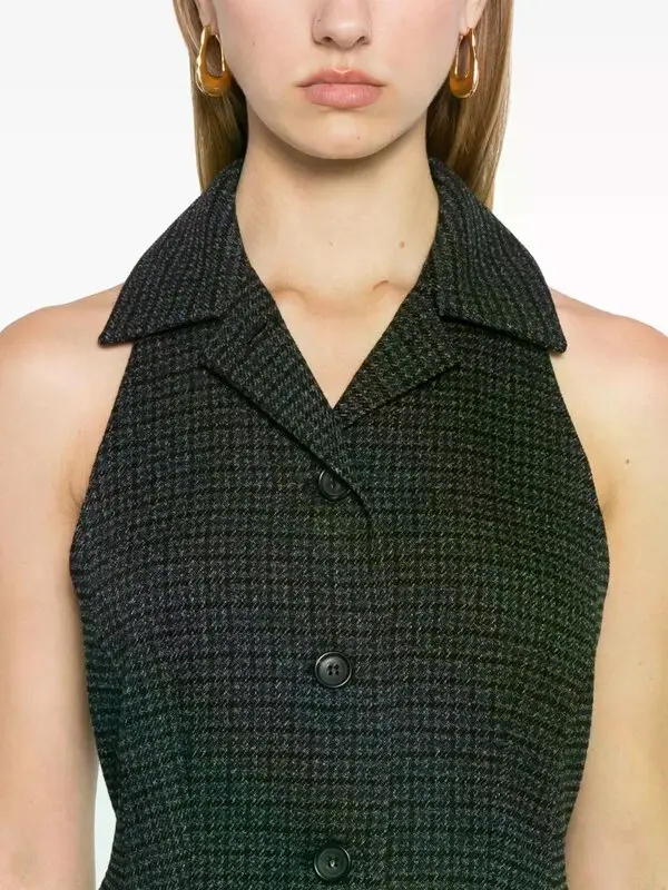 Philosophy Di Lorenzo Serafini Houndstooth Mini Dress