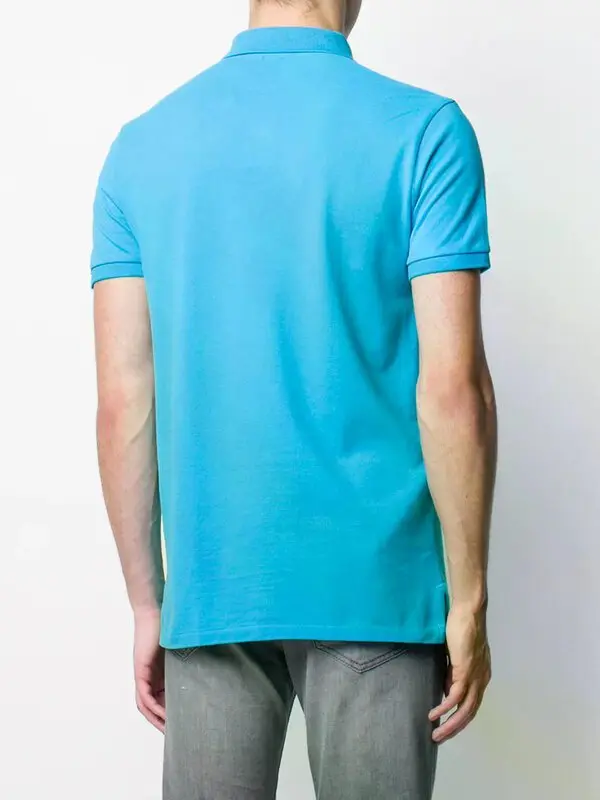 Polo Ralph Lauren Embroidered Logo Polo Shirt - Blue