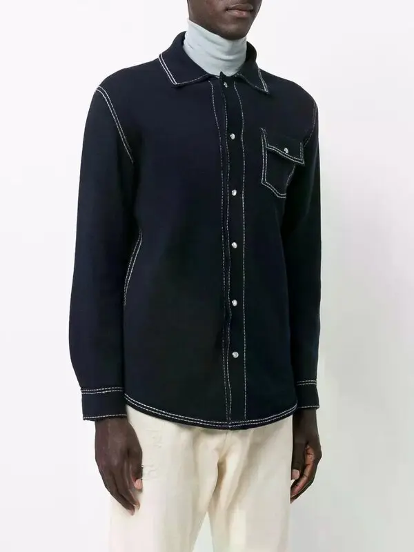 BARRIE Flap-pocket Cashmere Overshirt