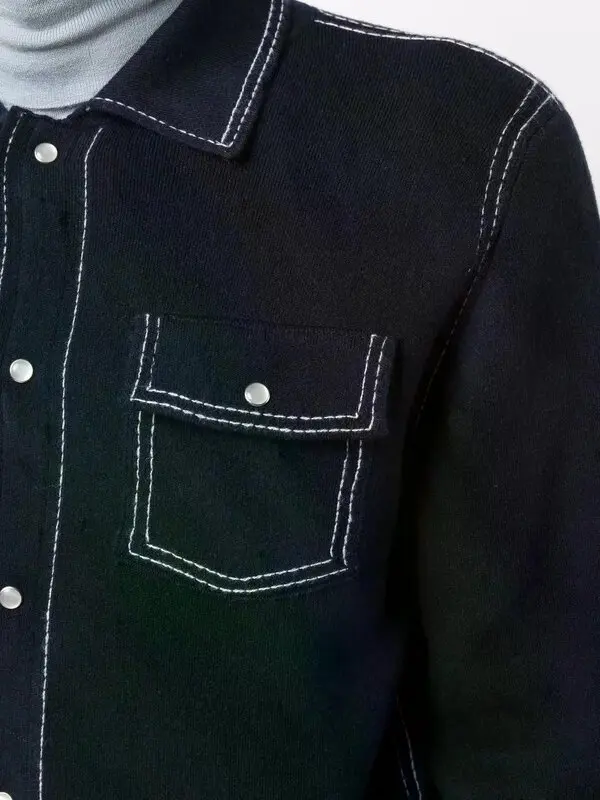 BARRIE Flap-pocket Cashmere Overshirt