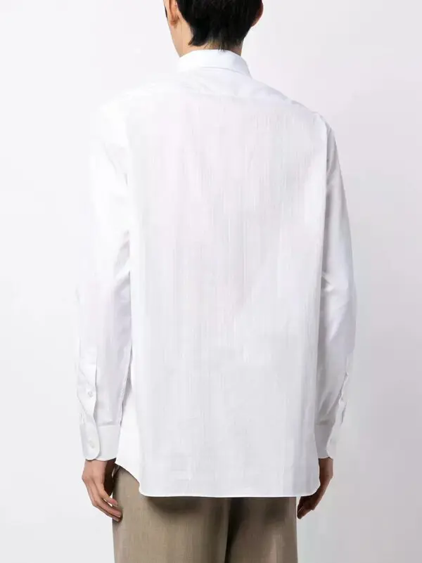 Dunhill Long-sleeves Cotton Shirt