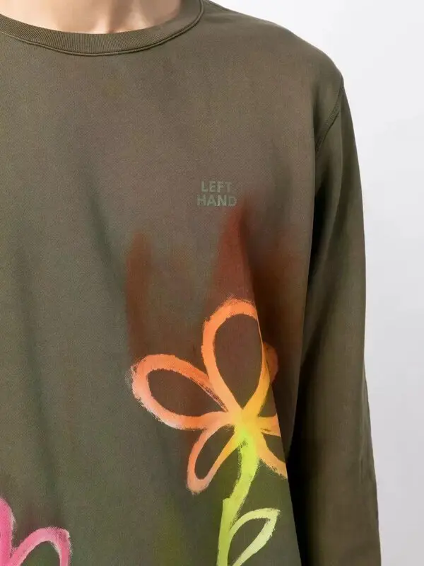 STAIN SHADE Graphic-print Long-sleeve T-shirt