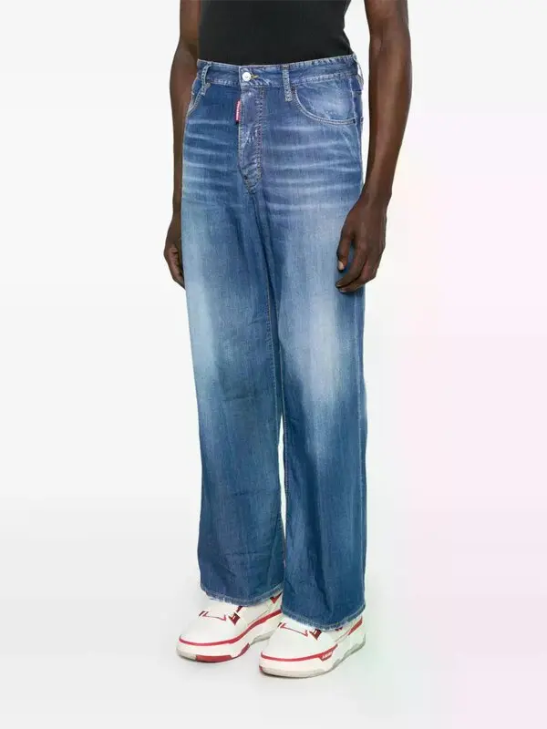 Dsquared2 Logo-embroidered Jeans