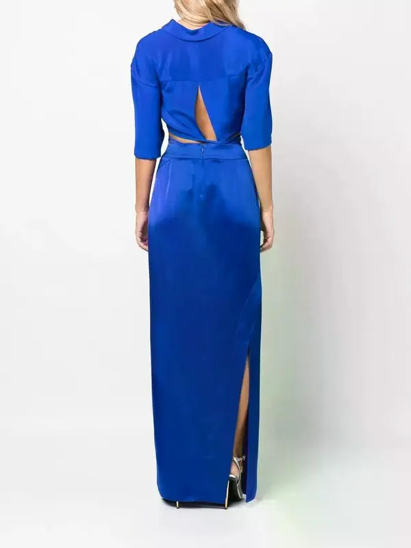 TOM FORD Side-tie Satin Skirt