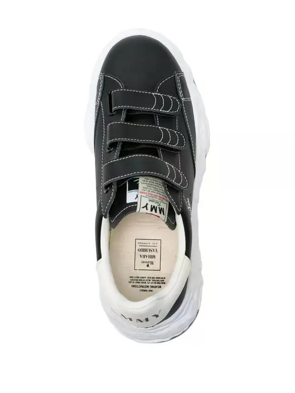 Mihara Yasuhiro Charles Leather Sneakers - Black