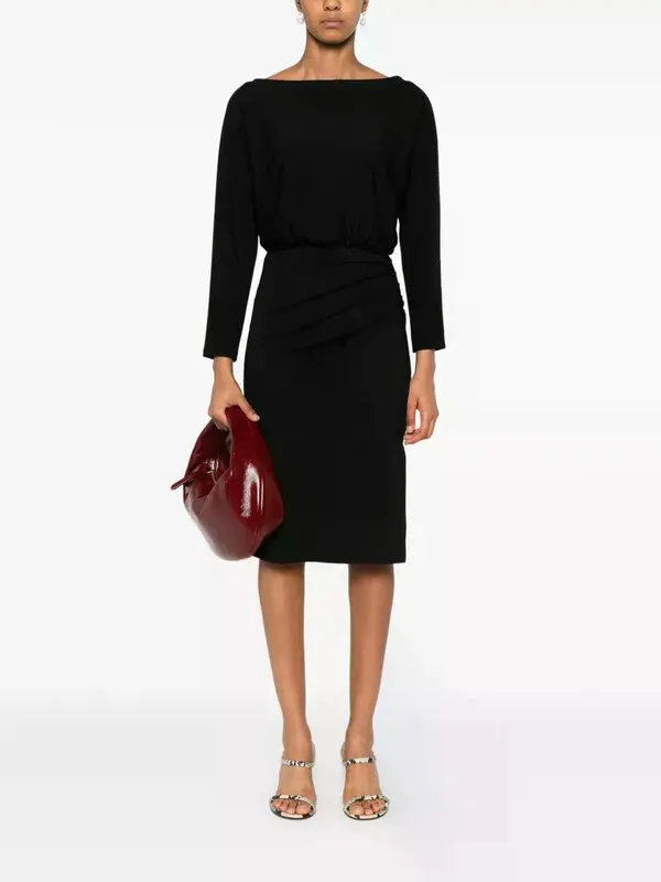 KAOS Ruched Midi Dress