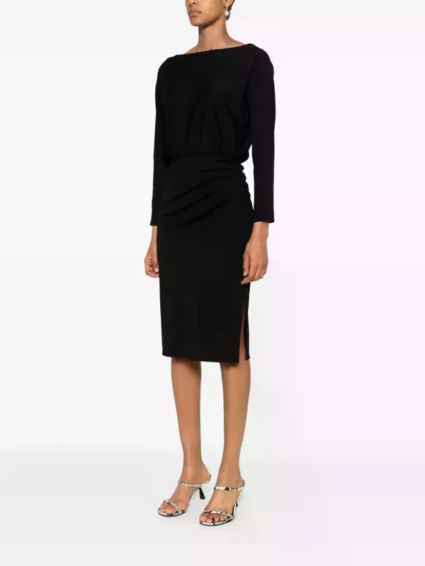 KAOS Ruched Midi Dress