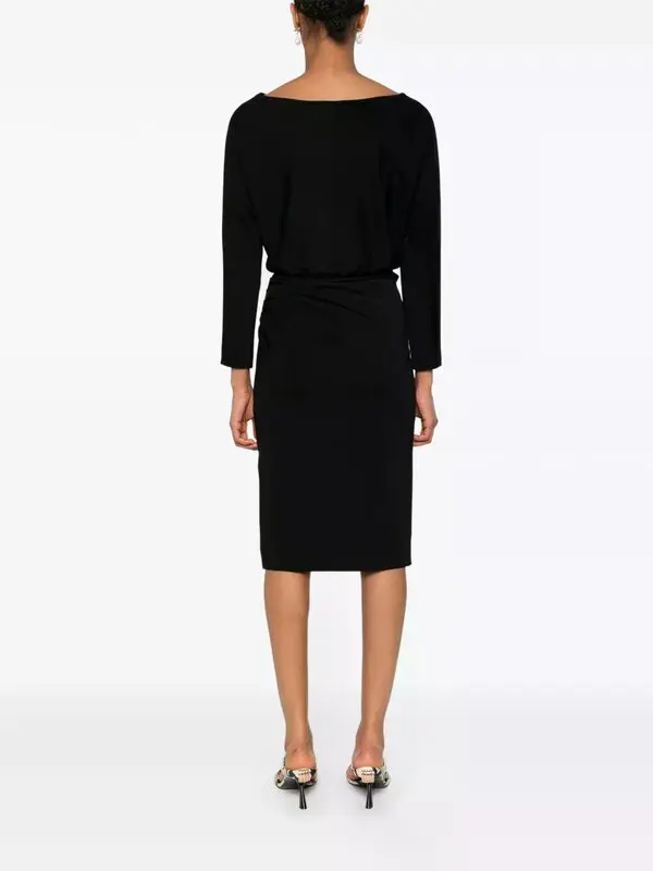 KAOS Ruched Midi Dress
