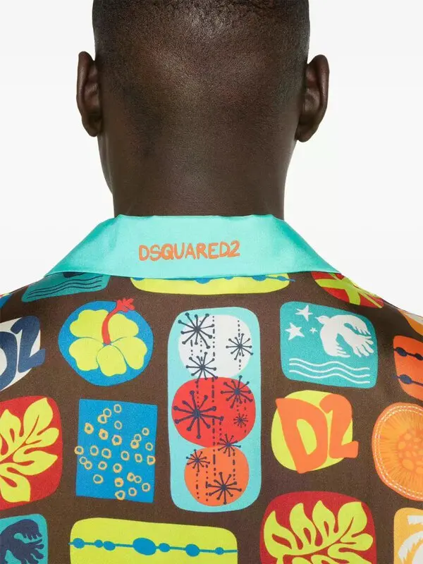 Dsquared2 Printed Shirt