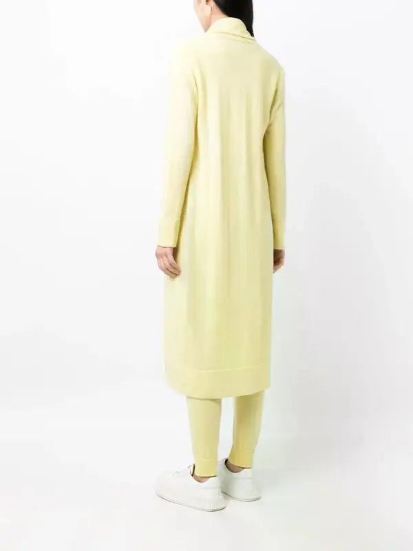 TEDDY CASHMERE Venezia Open-front Cashmere Cardigan - Yellow