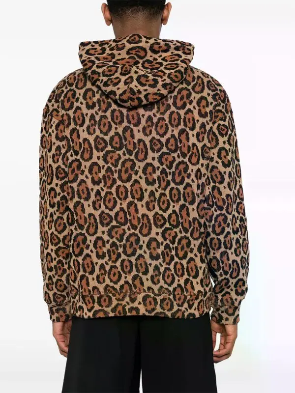 Emporio Armani Leopard-print Hoodie