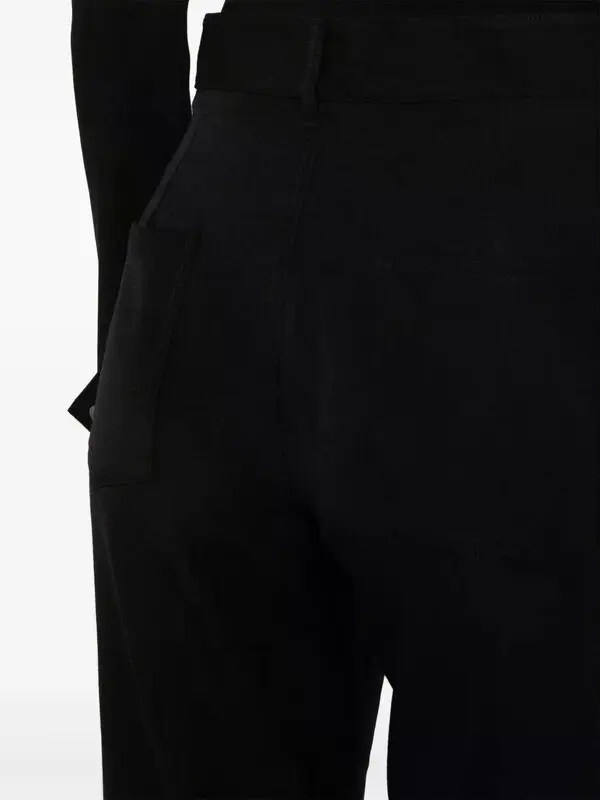 Balmain Twill Flared Trousers