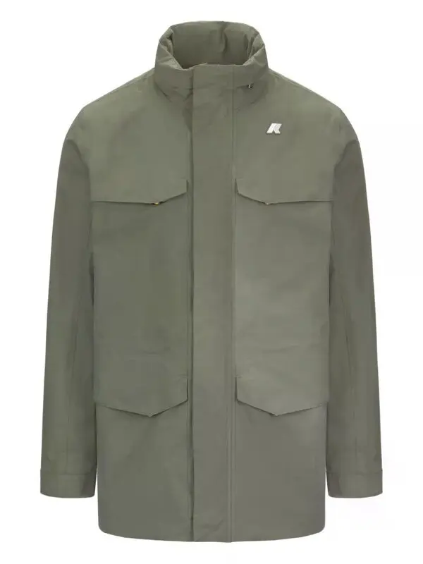 K-WAY Pocketed Jacket - Green