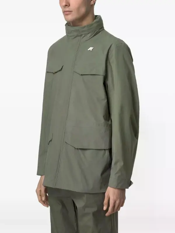 K-WAY Pocketed Jacket - Green