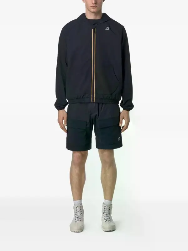 K-WAY Logo-patch Shorts