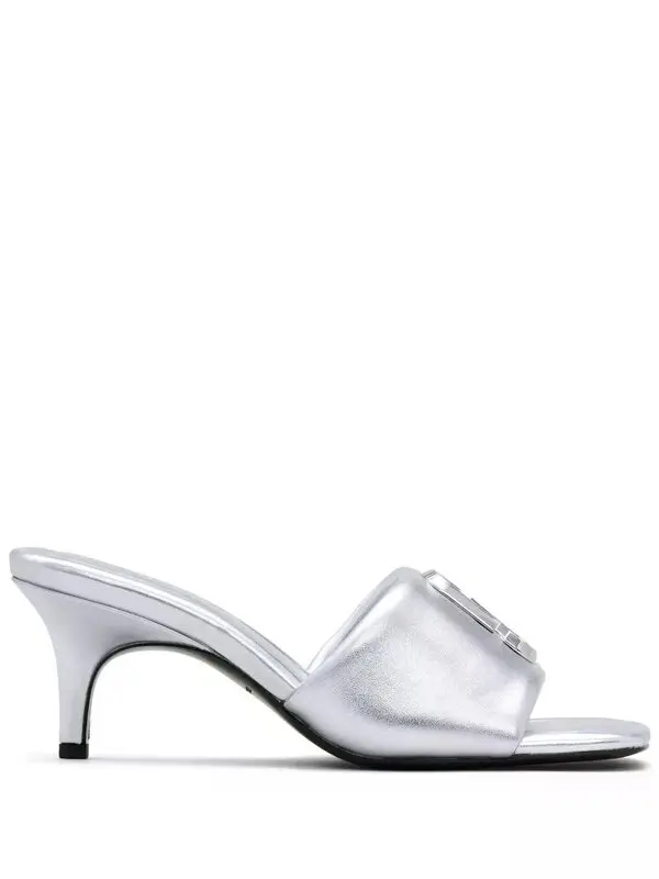 Marc Jacobs Metallic Leather Sandals