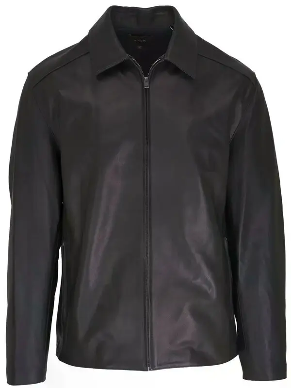 Vince Lambskin Leather Jacket