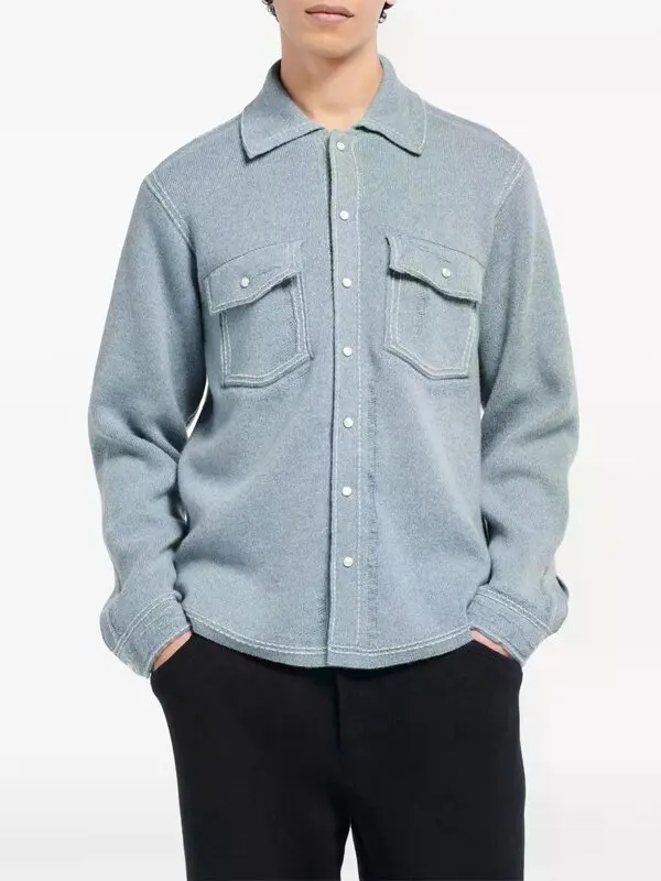 BARRIE Knitted Overshirt