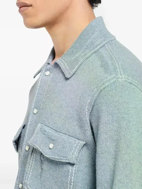 BARRIE Knitted Overshirt