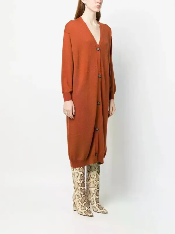 PAULA Buttoned-up Knitted Dress