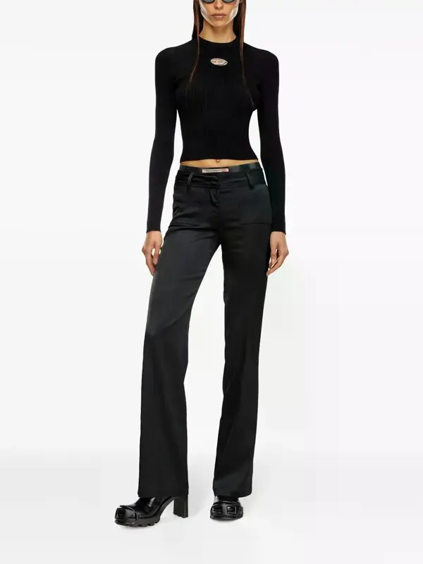 DIESEL® Ecovero™ Viscose Long-sleeved T-shirt