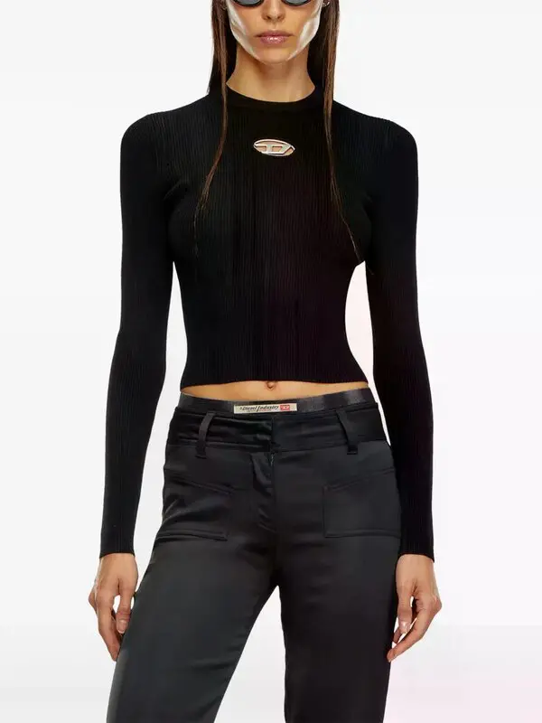 DIESEL® Ecovero™ Viscose Long-sleeved T-shirt