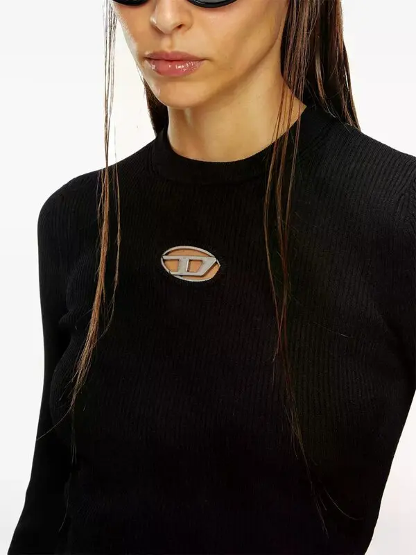DIESEL® Ecovero™ Viscose Long-sleeved T-shirt