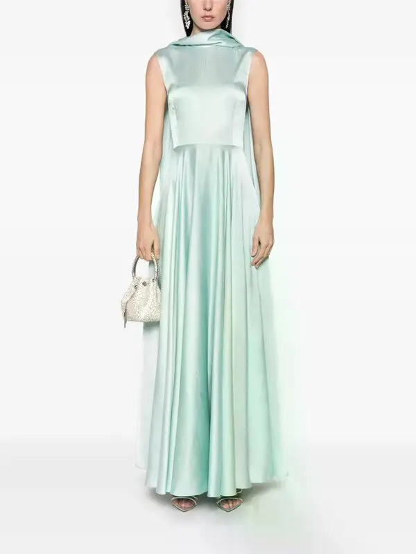 Solace London Emilia Maxi Dress - Blue