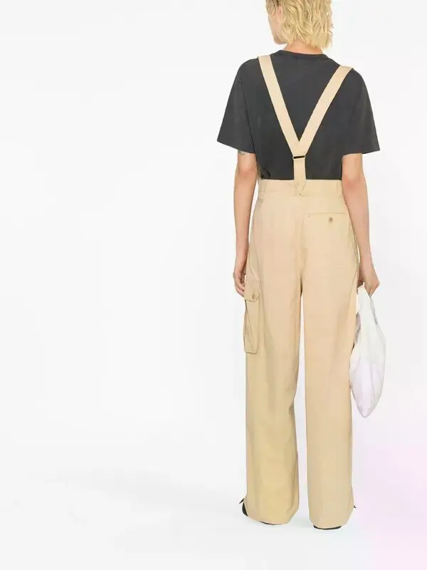 Kenzo Straight-leg Braces Cargo Trousers