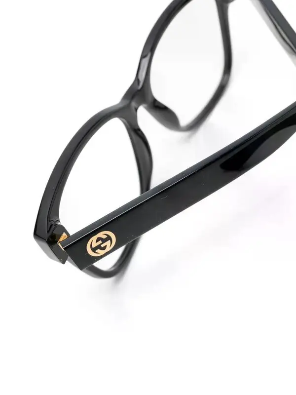 Gucci Square-frame Optical Glasses - Black