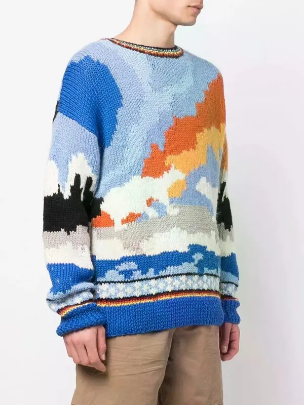 Dsquared2 Intarsia-knit Jumper