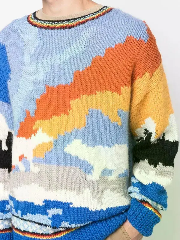 Dsquared2 Intarsia-knit Jumper
