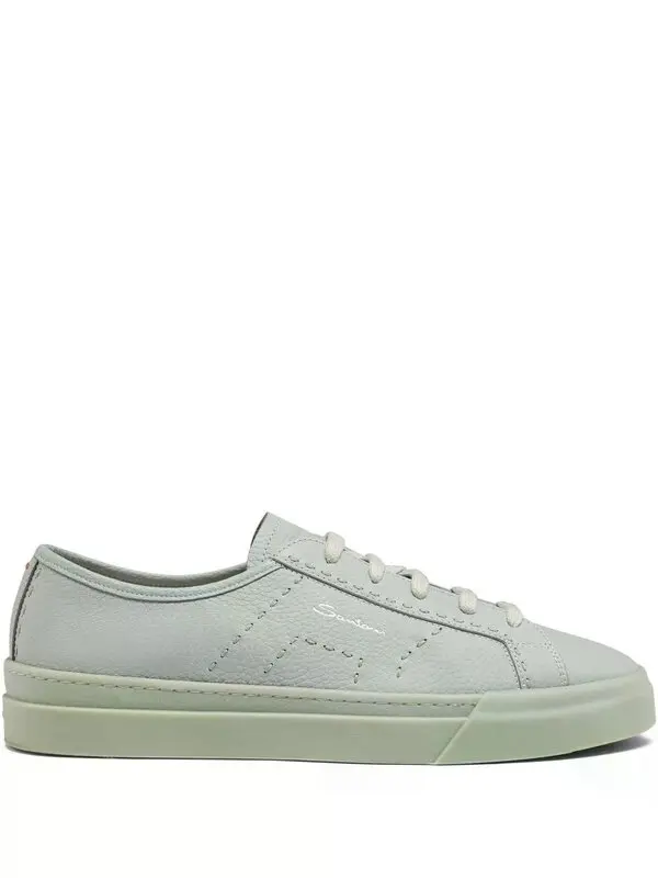 Santoni Double Buckle Sneakers