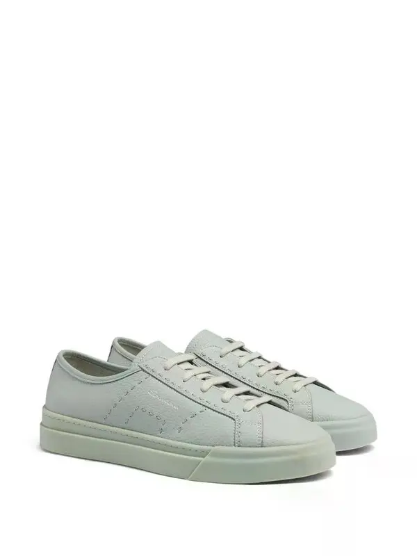 Santoni Double Buckle Sneakers
