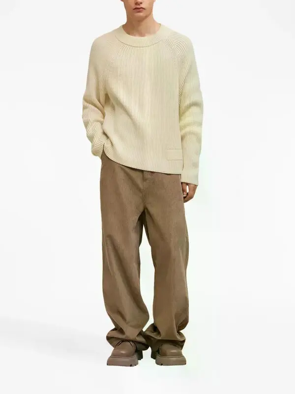 AMI Paris Logo-patch Sweater
